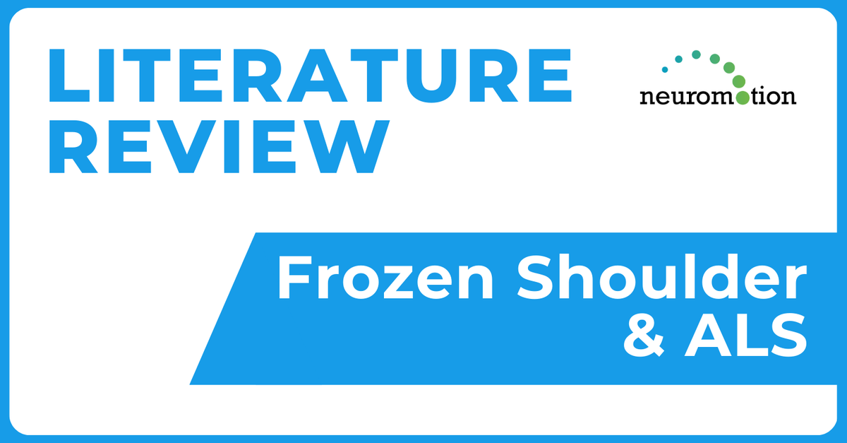 ALS and Frozen Shoulder: A Literature Review | Neuromotion